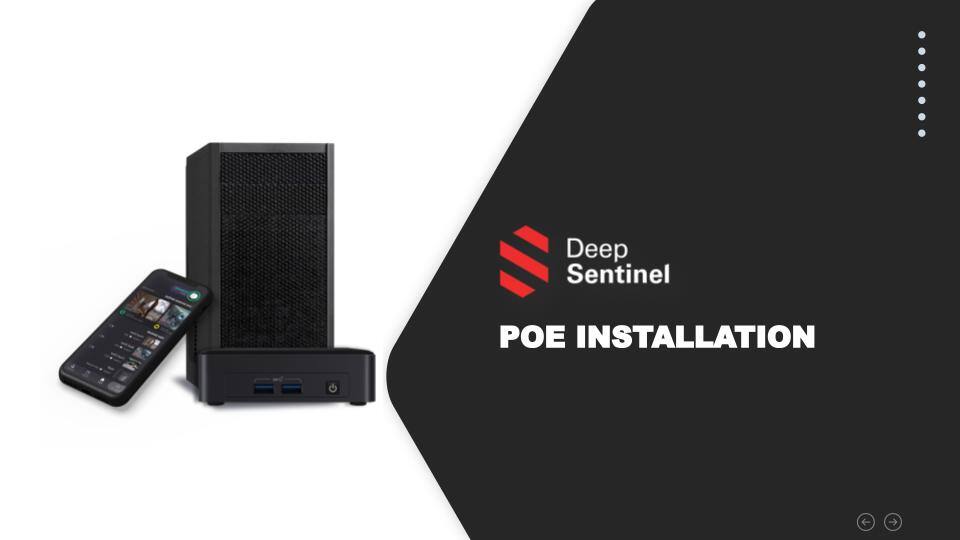 POE Installation Training for Partners